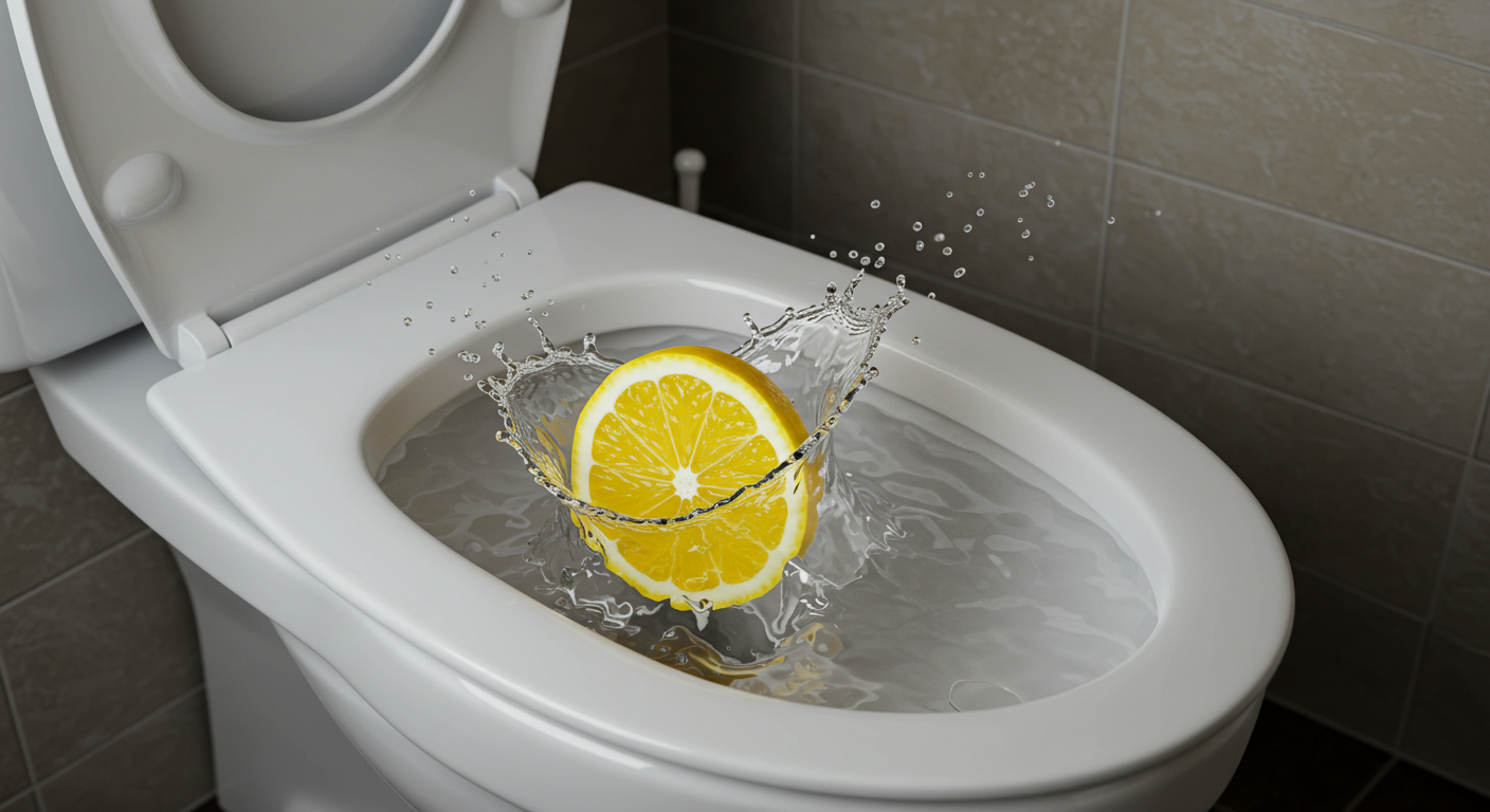 Why You Should Squeeze a Lemon Slice into the Toilet Before Bed - Home ...