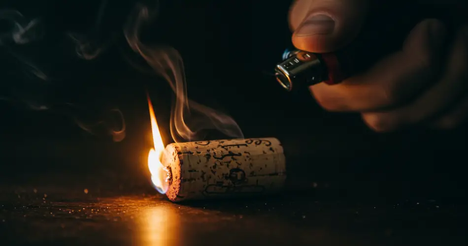 Burning corks at home: what happens after just 10 minutes: unexpected ...