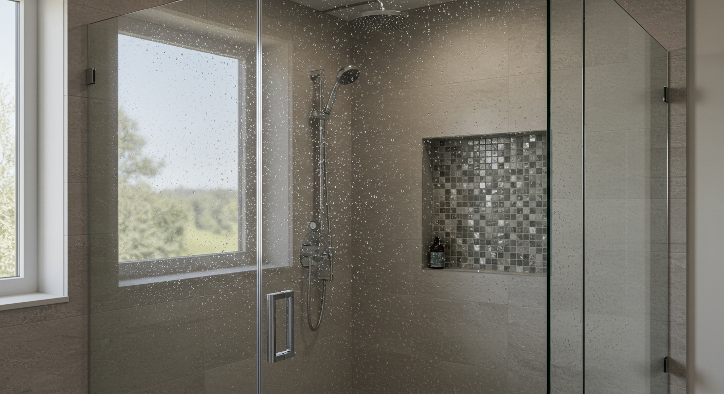 How to remove limescale from shower glass: use this natural remedy ...