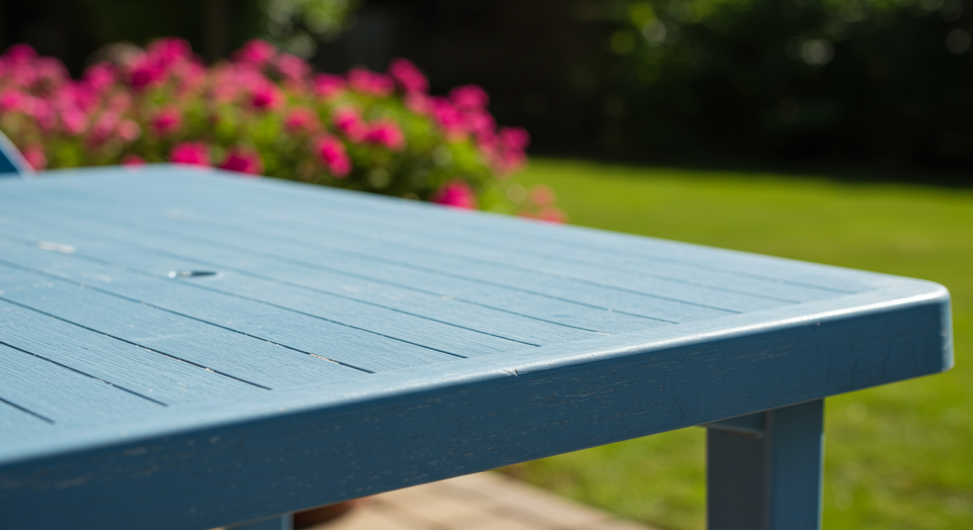 Plastic garden table: here's how to clean it to make it shine again ...