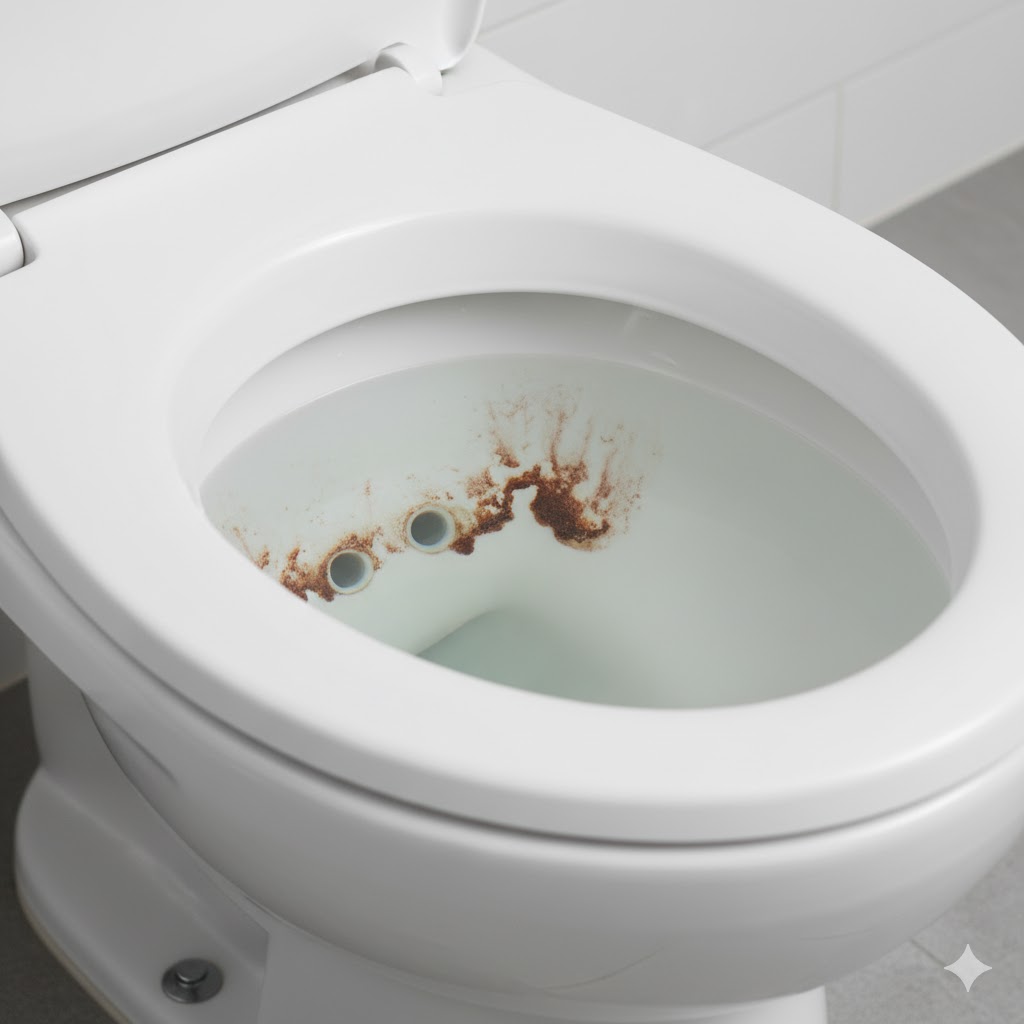 Brown stains in the toilet: these two ingredients are enough to keep ...