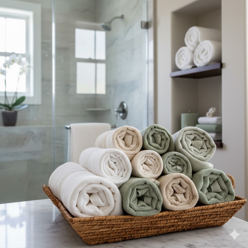 Short on space? Fold towels the Japanese way: it'll take 1 minute ...