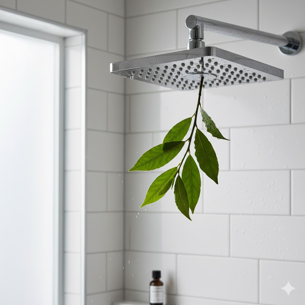 Place a sprig of bay leaf in the shower, what happens might surprise ...
