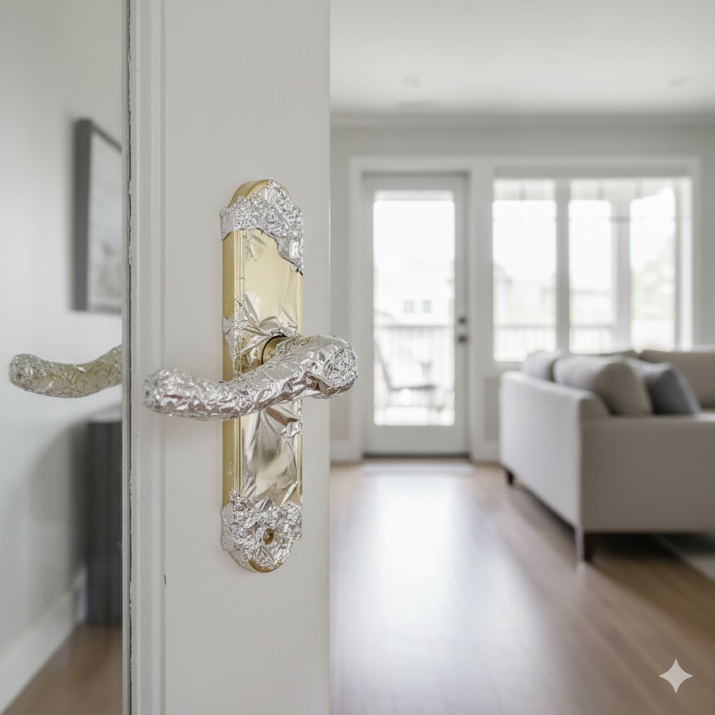 Tin foil on door handles: here's why so many are doing it - Home Garden ...