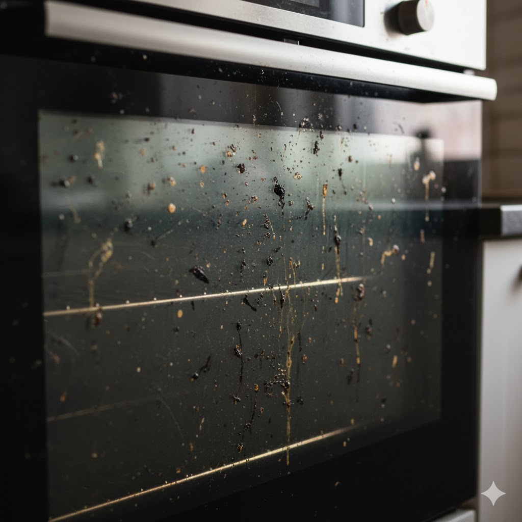 Oven glass, with this simple move you will say goodbye to encrustations ...