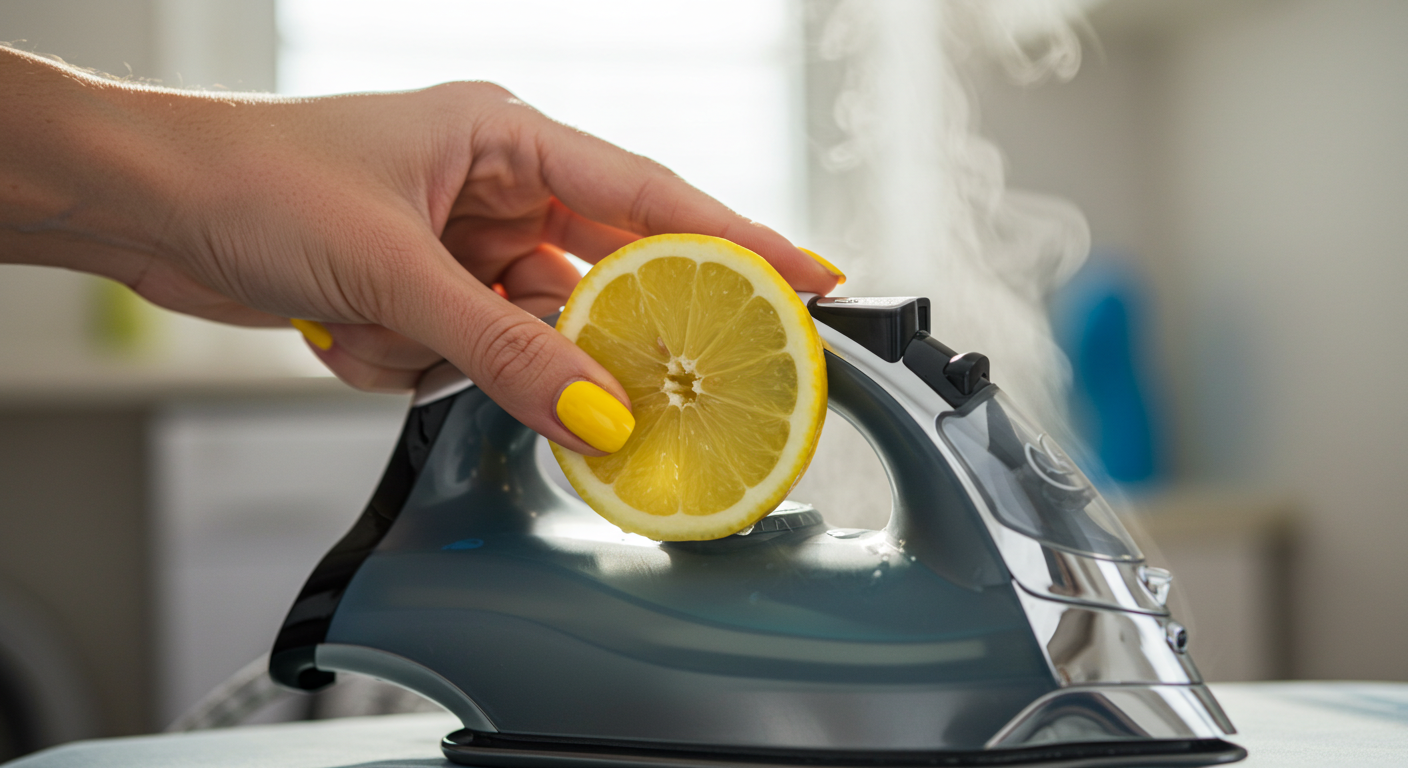 Run a slice of lemon under your iron: why all housewives do it - Home ...