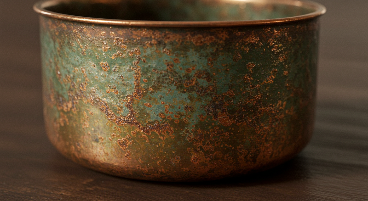 Dirty and oxidized copper: how to get rid of the problem in seconds ...