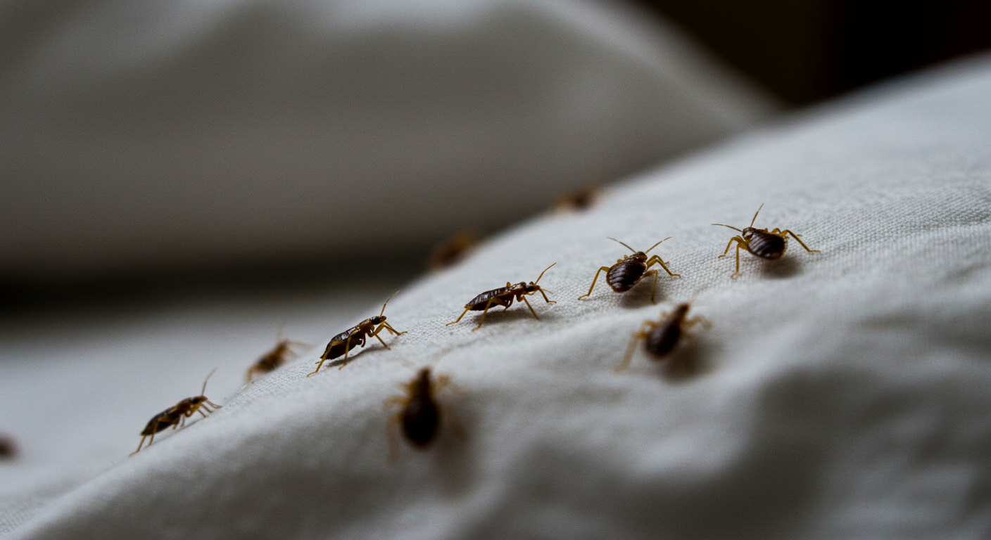 Bed bugs, the place where they like to hide: no one ever checks it ...