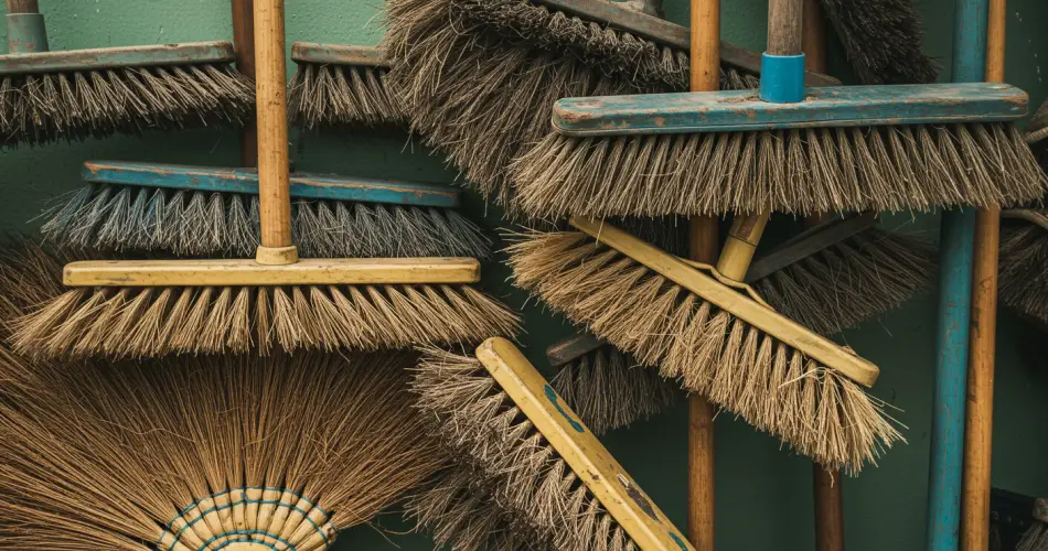 Throwing away old brooms is a mistake: 7 brilliant ways to reuse them ...