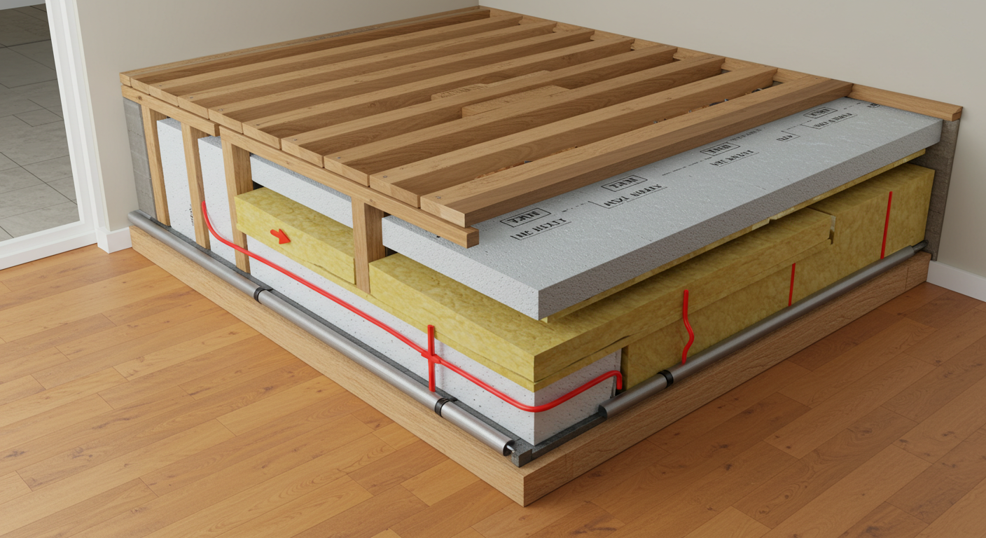 How to insulate floors to heat your entire home: save a lot of money ...