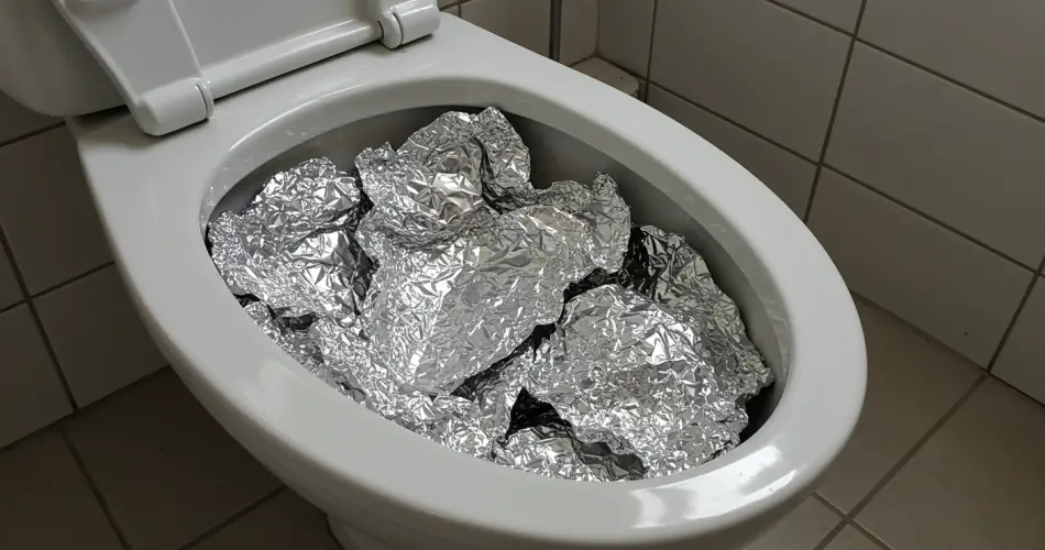 Tin Foil in the Toilet, Do It and You'll Be Surprised: What Happens ...