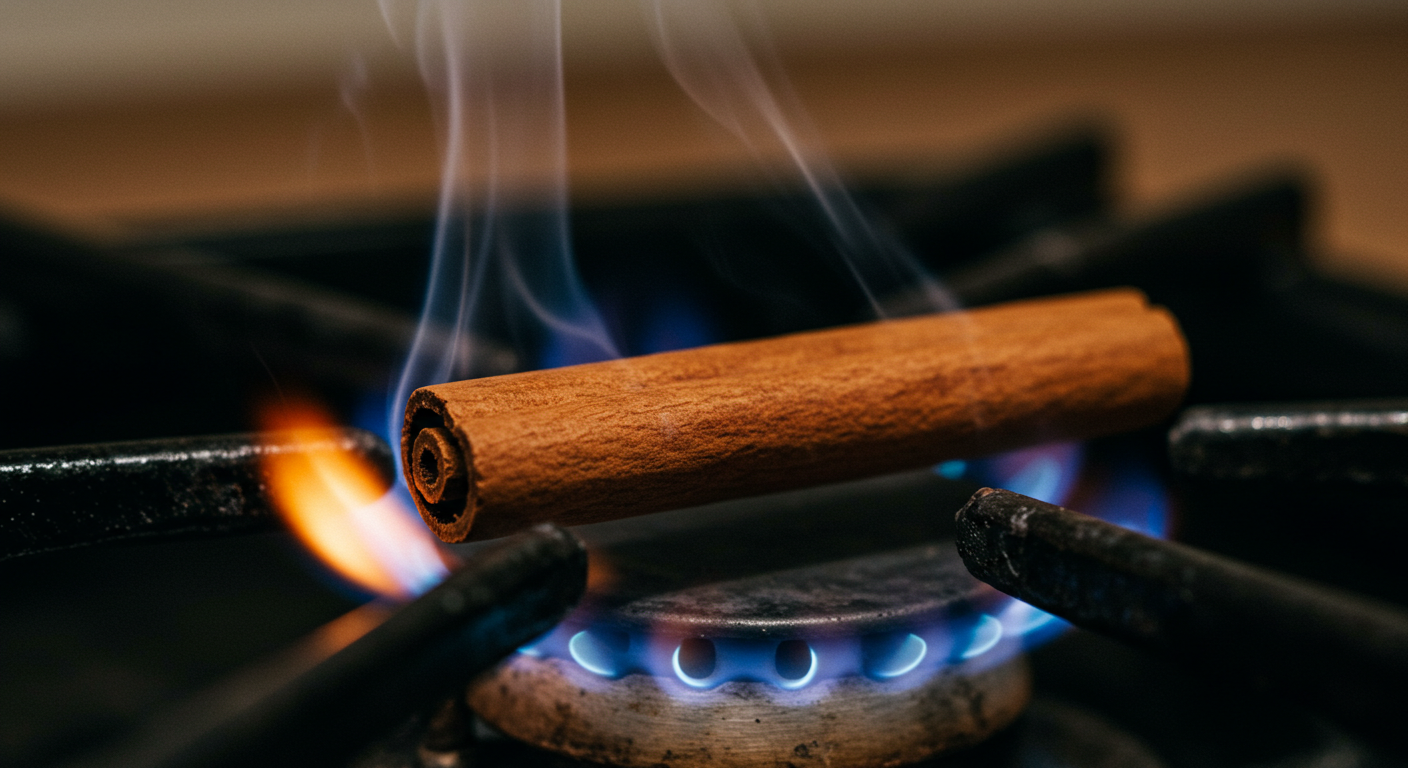 Burn a cinnamon stick at home, after 5 minutes you won't believe the ...