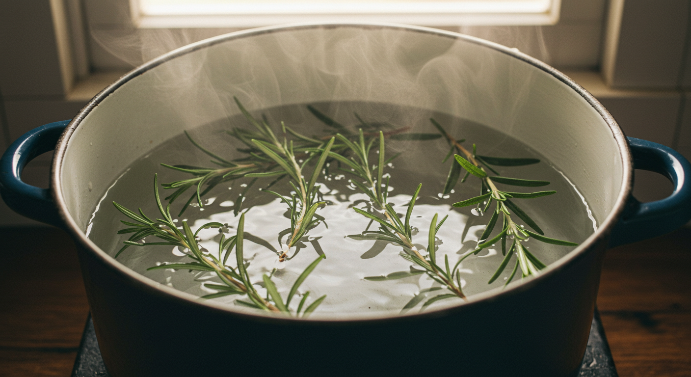 Boil 10 branches of rosemary at home, you'll be surprised what you'll ...