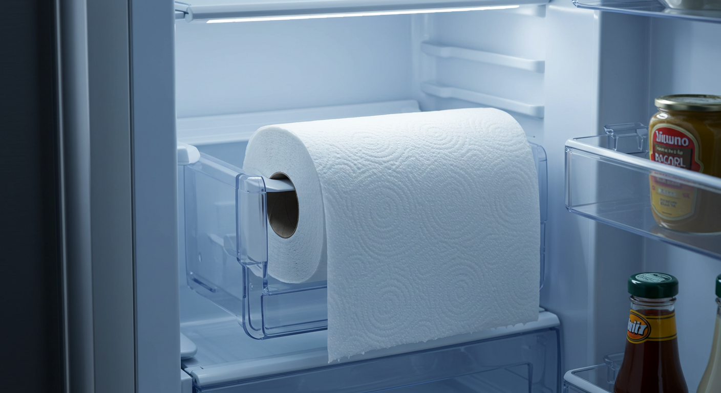 Refrigerator: The Paper Towel Trick to Save on Your Electricity Bill ...