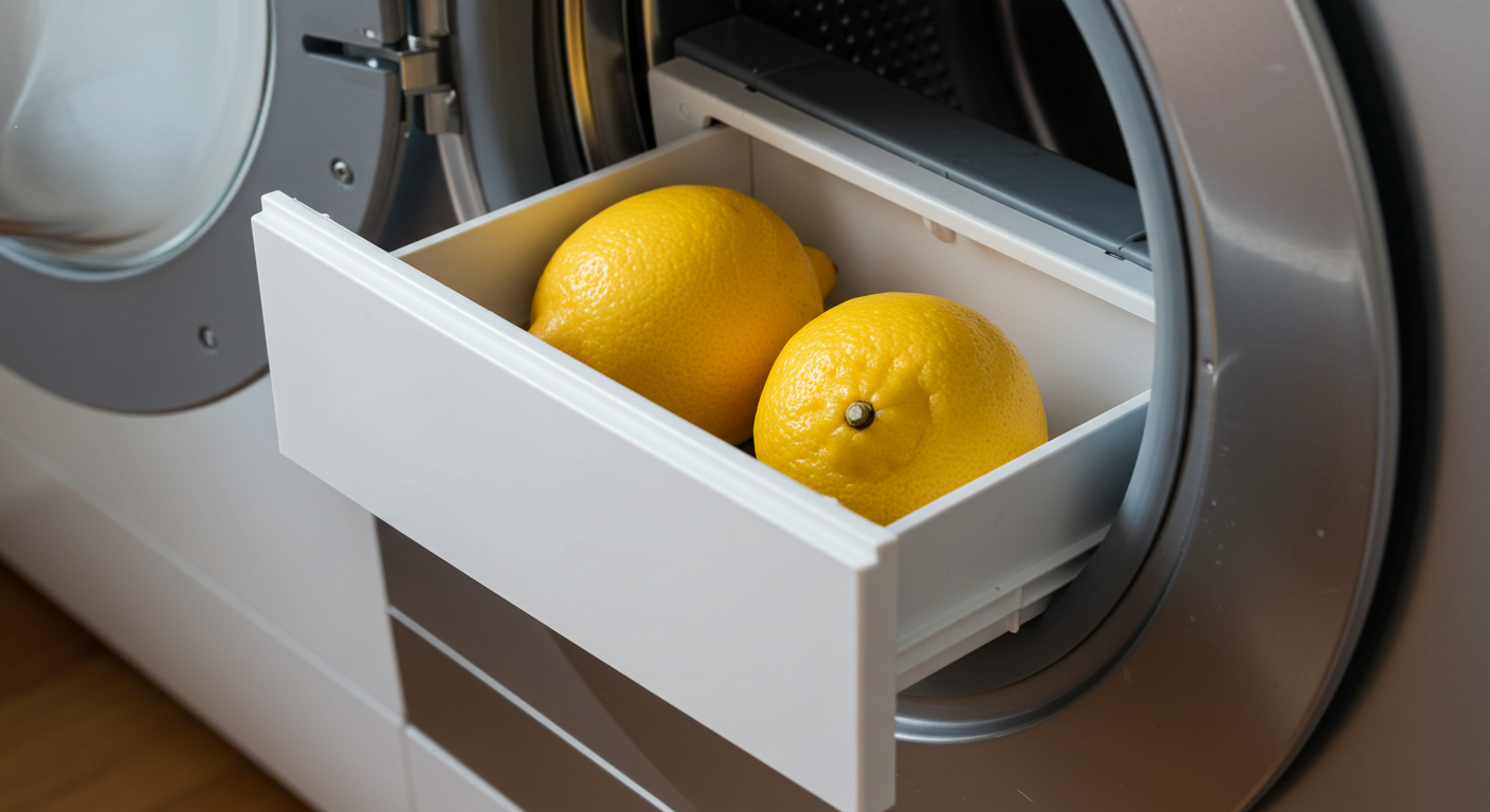 Washing machine: Put two lemons in the tray: the ingenious laundromat ...