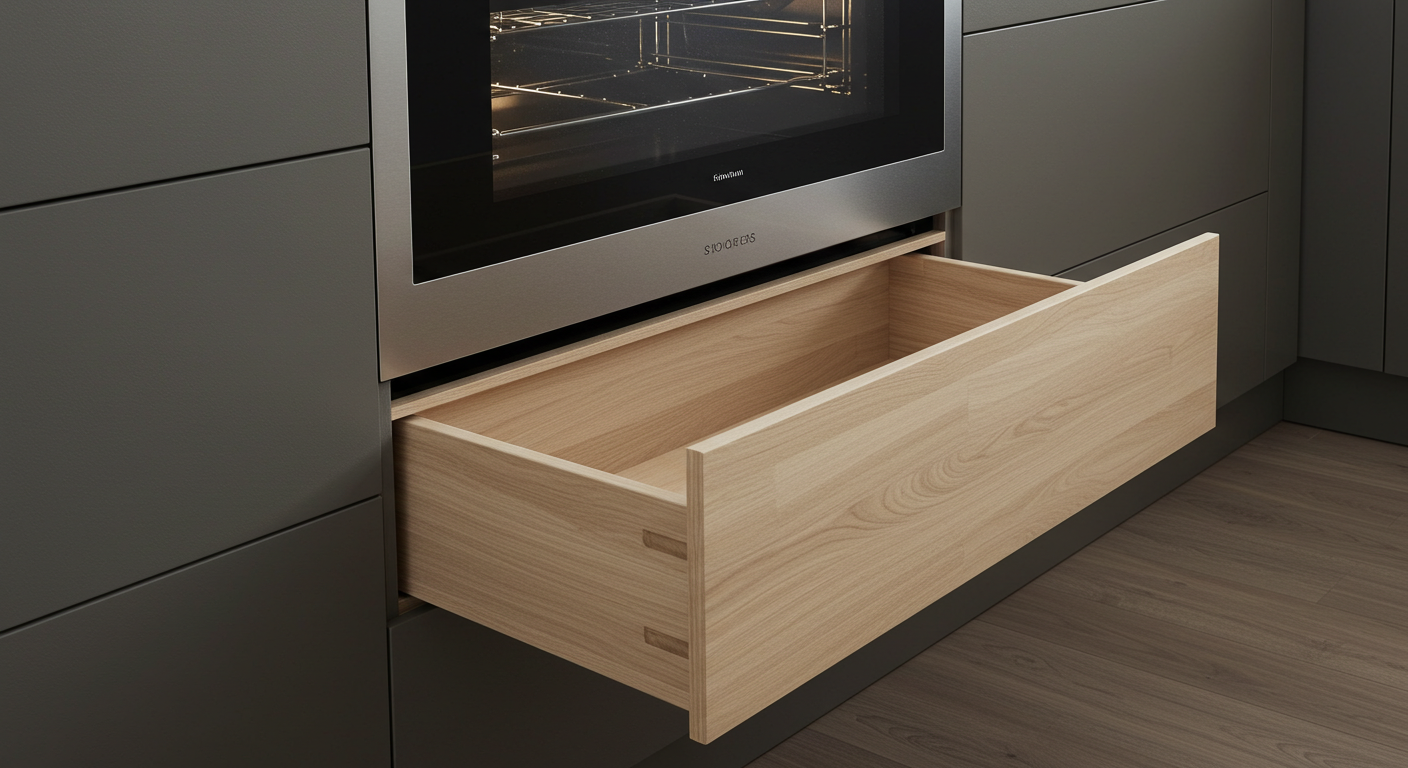 What's that drawer under the oven for? Its true and only purpose ...