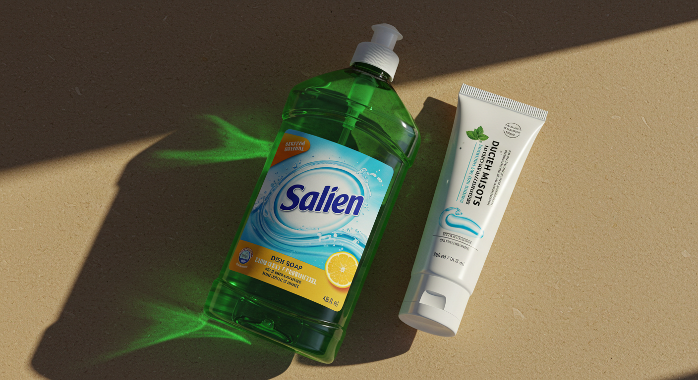 Dish soap and toothpaste: try mixing them together: the unexpected ...